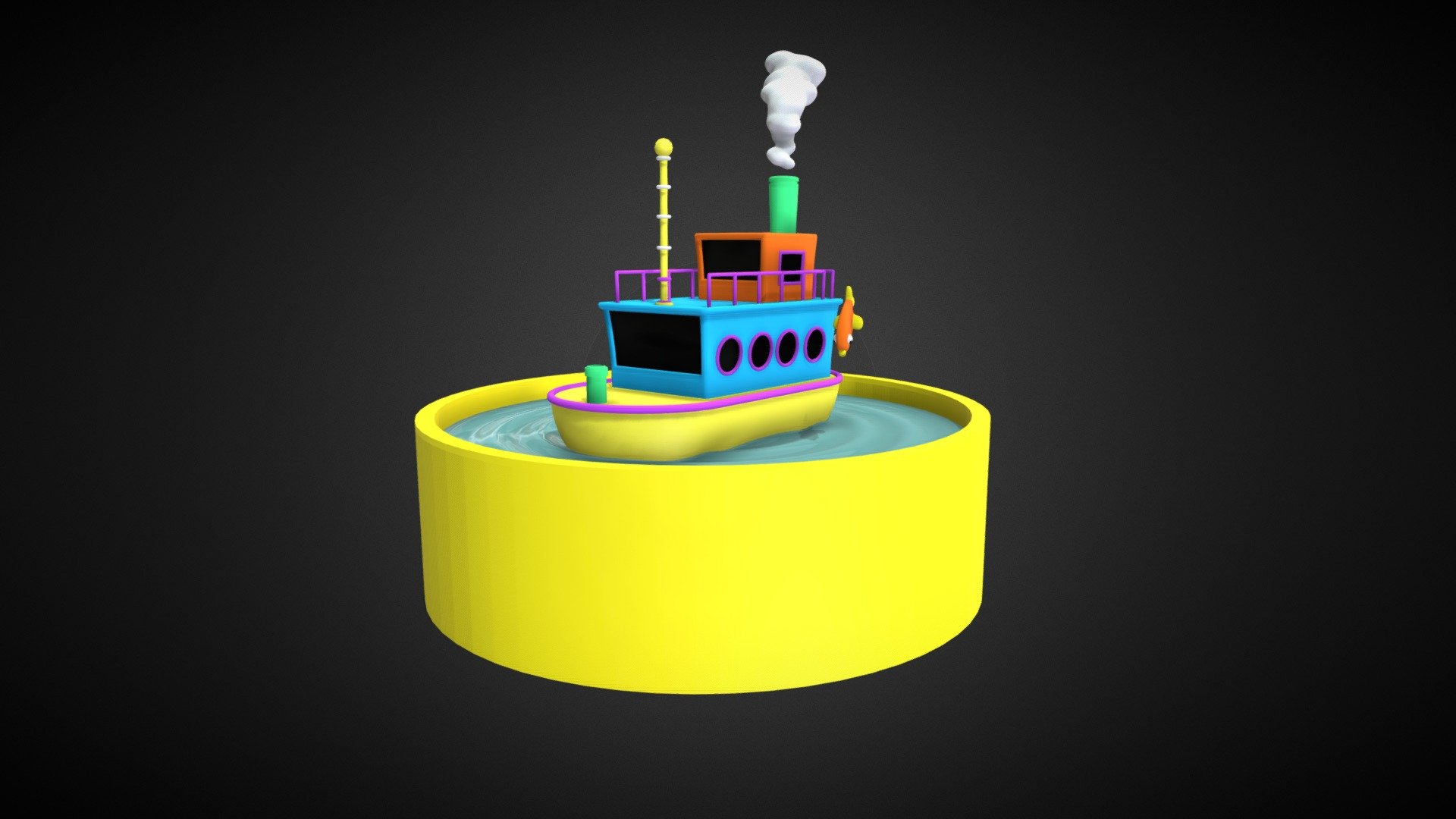 Assets - The Cartoon Boat - 3D model by Jean Carlo (@jcarloz7) [ee49331 ...