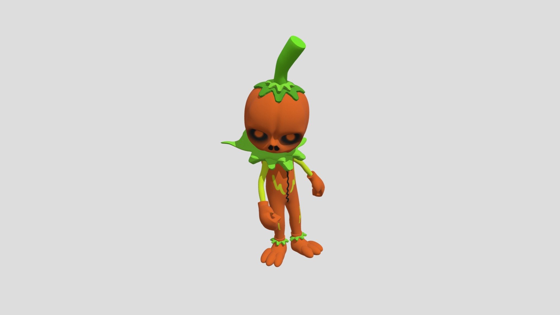 jim jack o - 3D model by customsick (@customsicks) [ee4b3e1] - Sketchfab