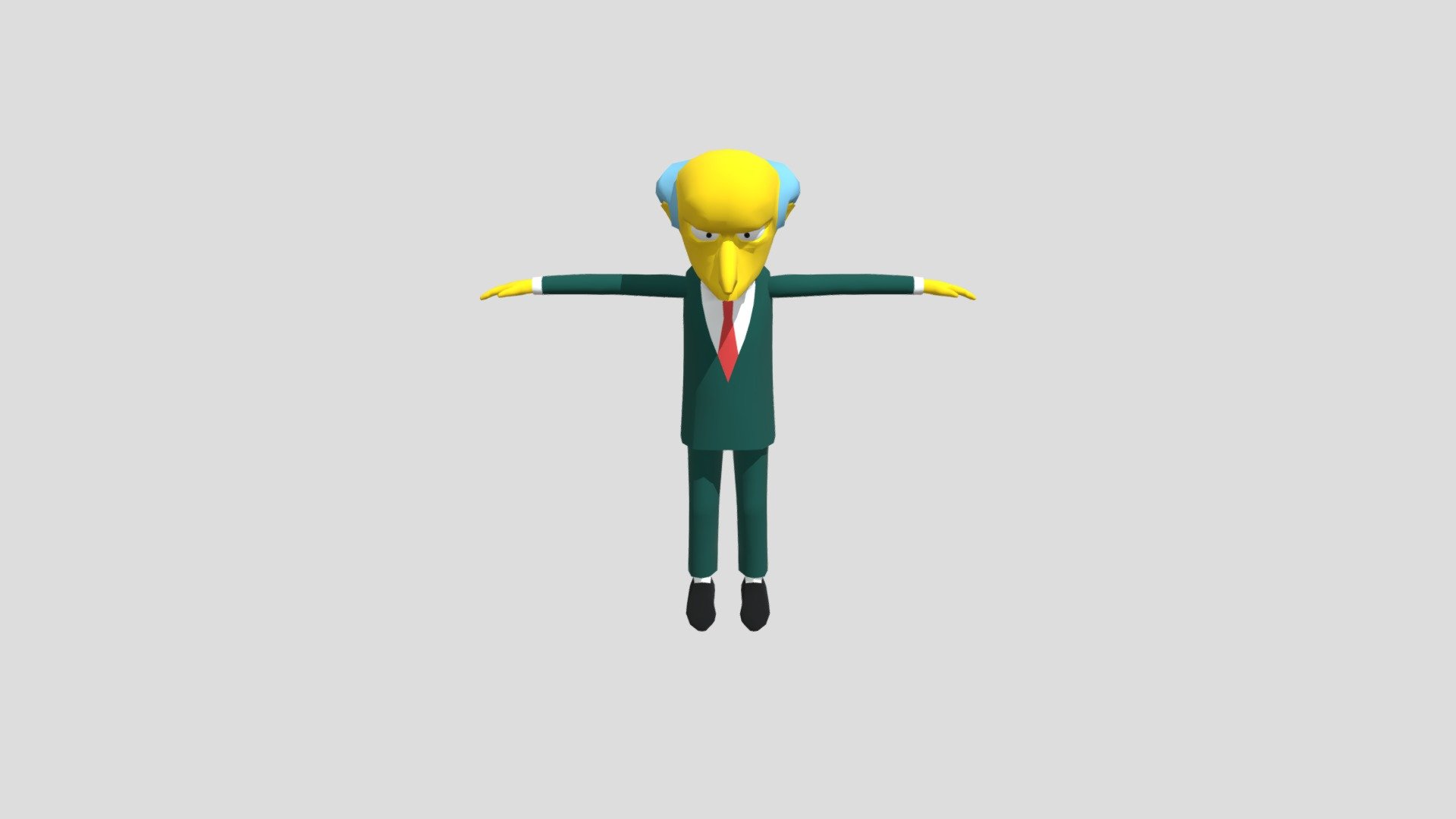 Mr. Burns - Download Free 3D model by chicosantossaraiva [ee4d3e3 ...