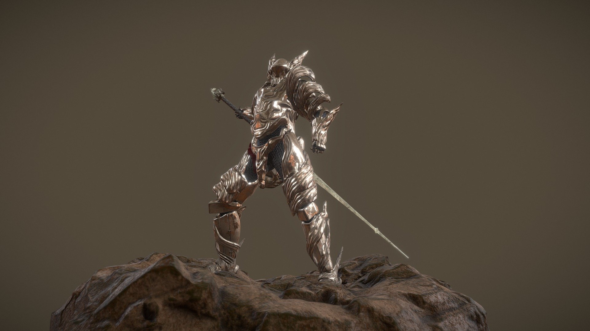 LusterKnight - 3D model by Kii (@Kii0706) [ee4ddac] - Sketchfab