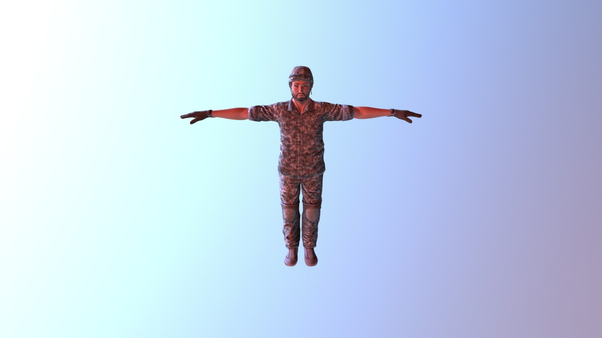 Postać SCP - 3D model by Max White (@Zabujca997) [ee4ef88] - Sketchfab