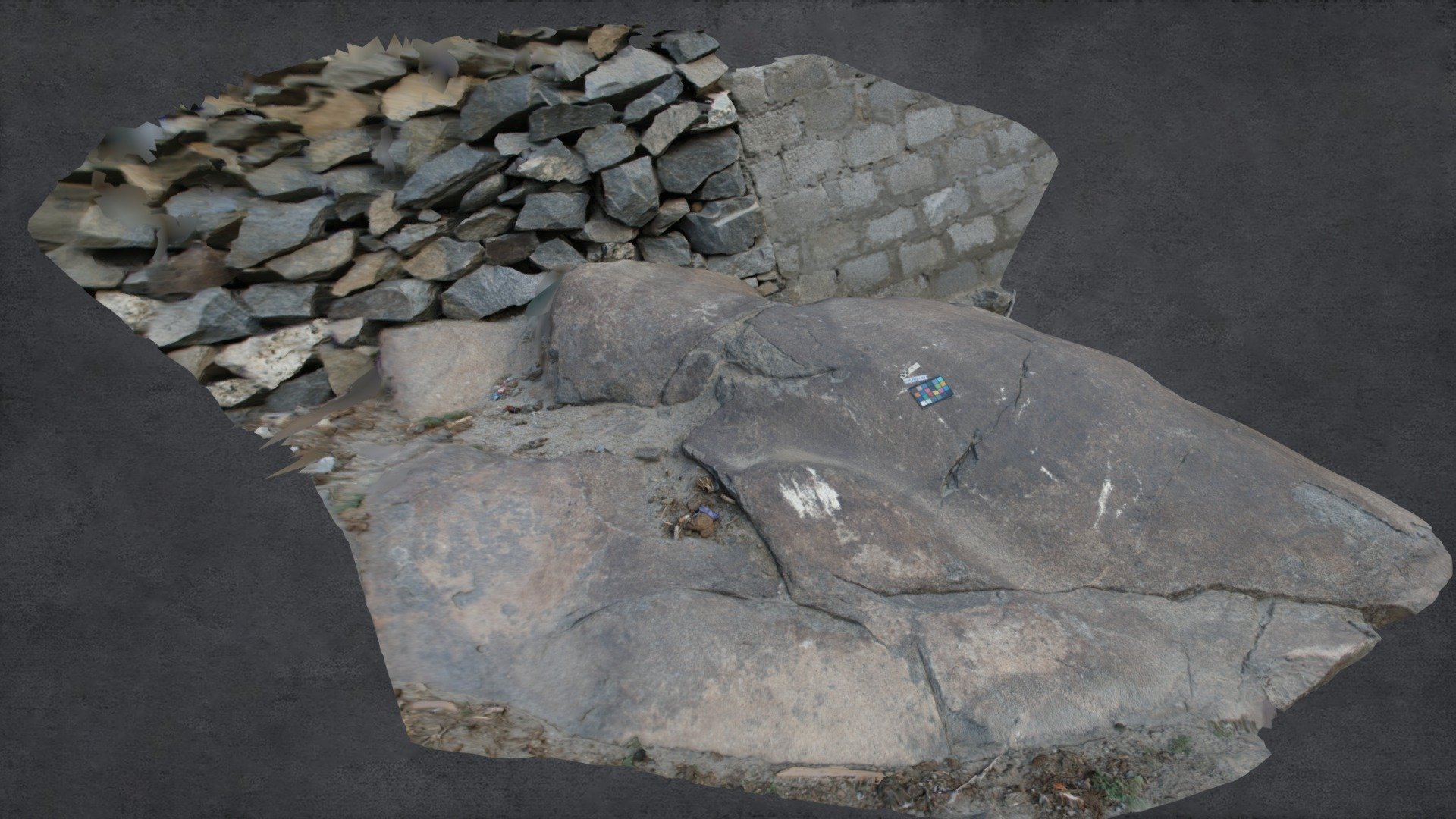 Rock Carving at Chilas-VIII (Rock 46) - 3D model by cvlablums [ee4f2ed ...