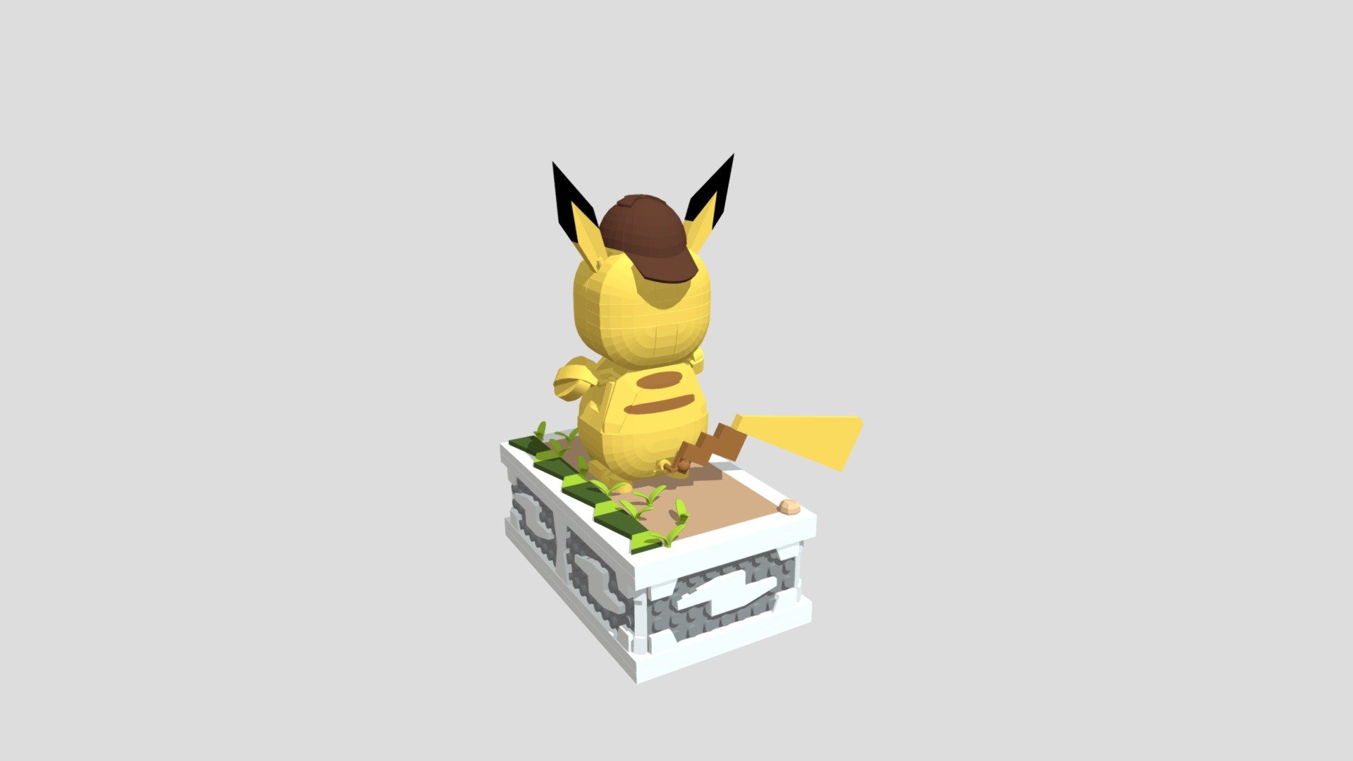 Detective Pikachu Mega Construx - 3D model by Hakchi06 [ee50edc ...