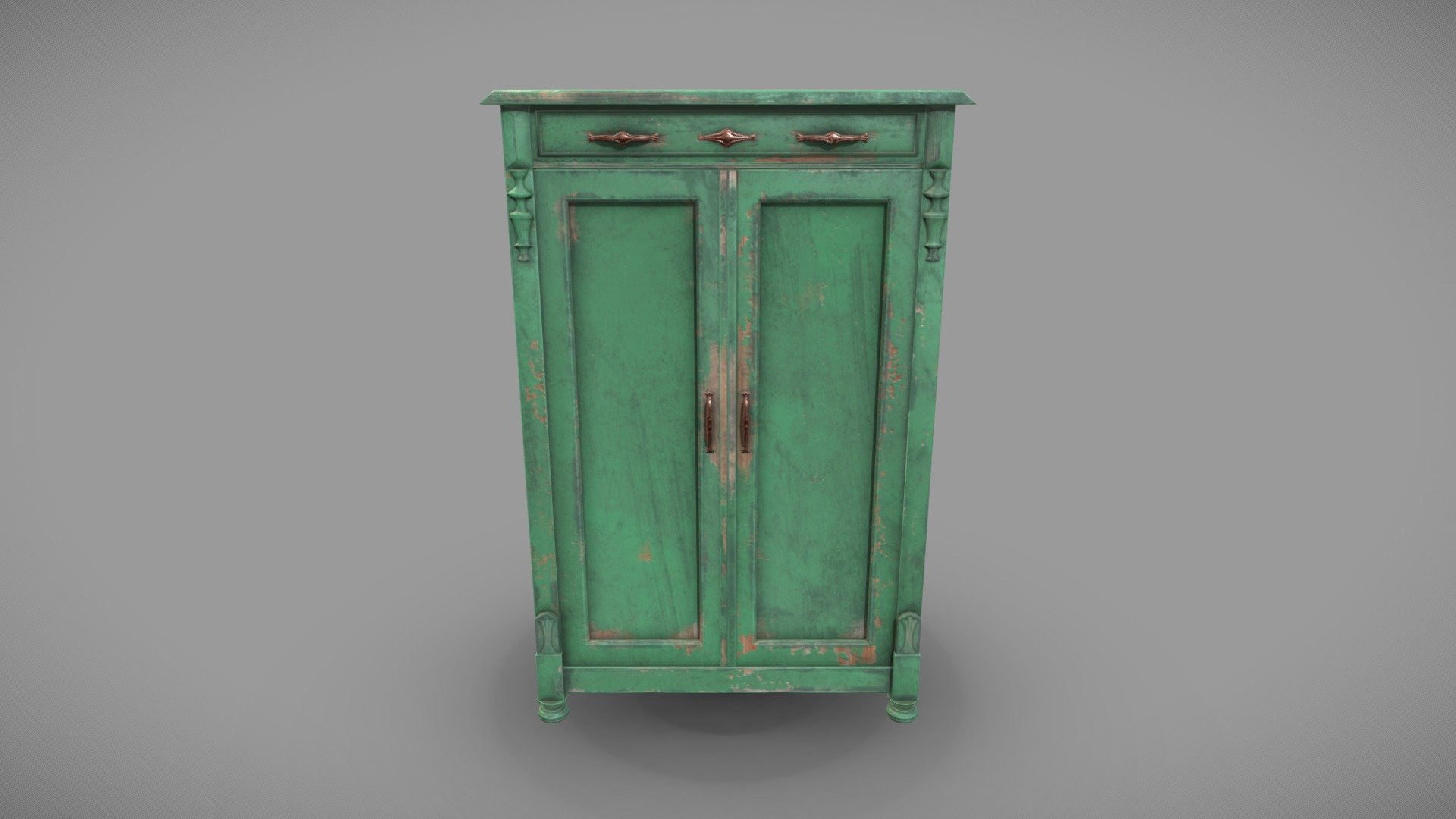Old Damaged Closet - 3D model by Polishanel (@polishanel6) [ee51bcb ...