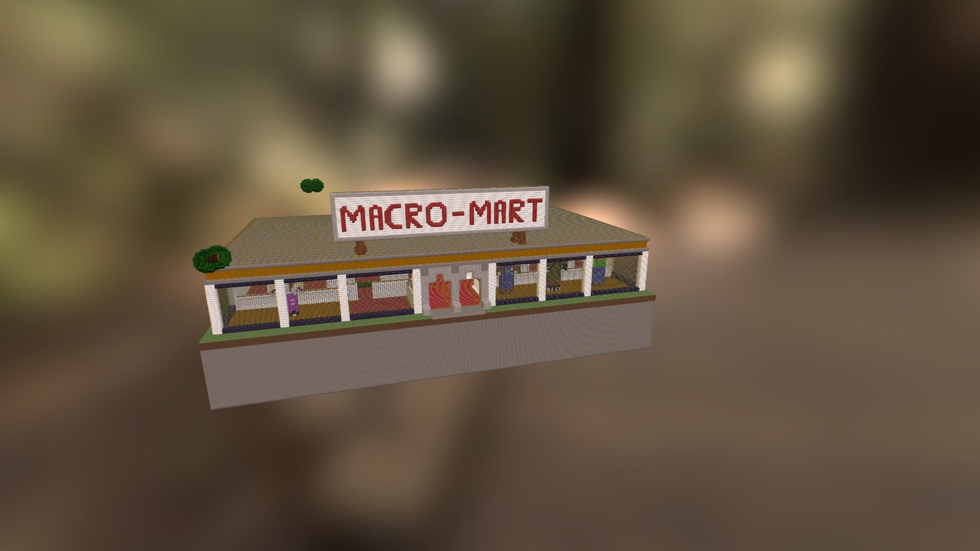 Minecraft - 8x Shop - 3D model by Alex Webster (ShadowScale) (@al3xw ...