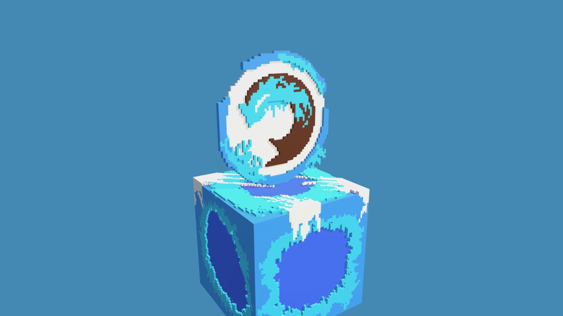 Ice Restart Button - 3D model by hexiledGames [ee553e8] - Sketchfab