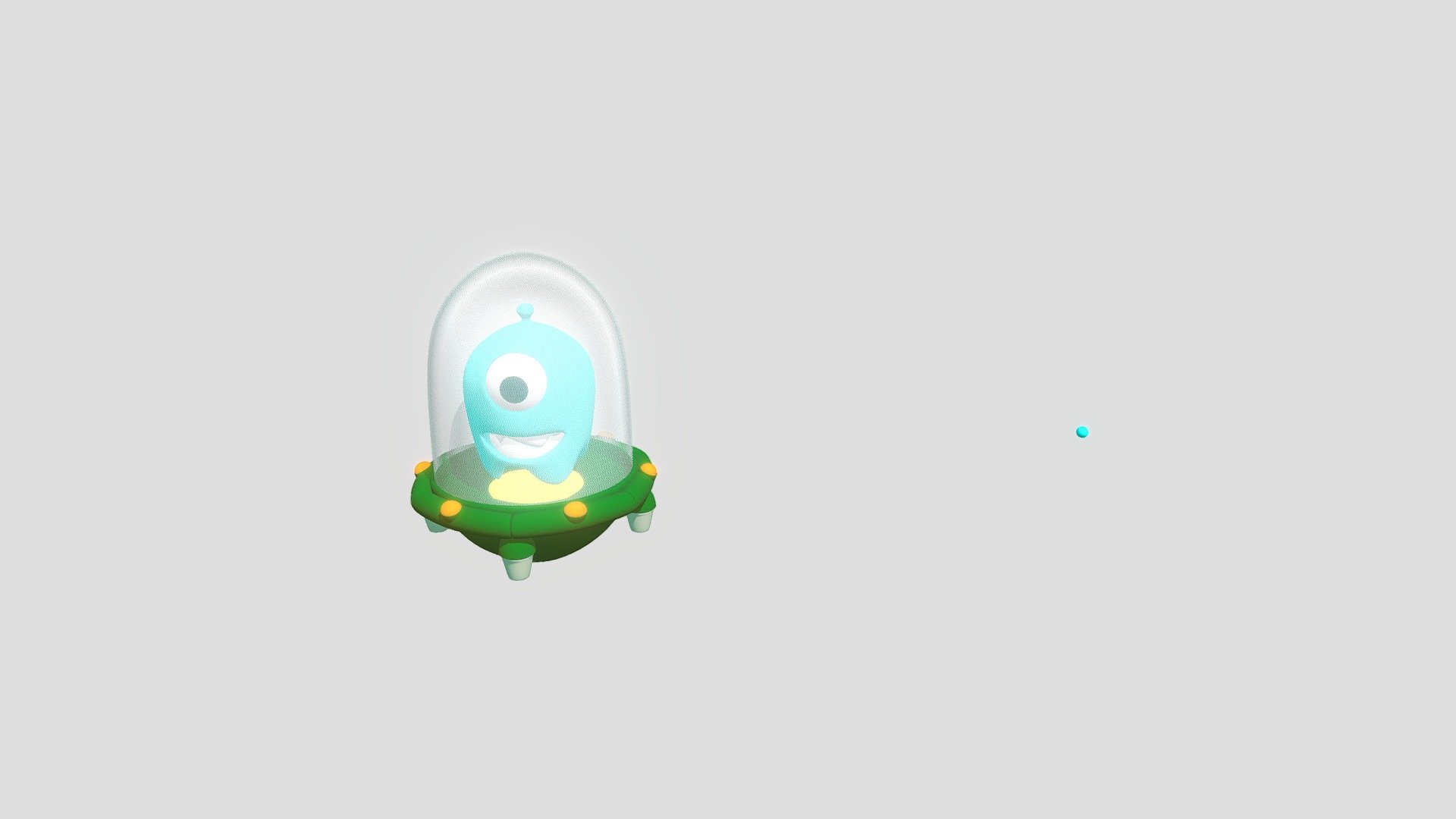 Stylized Cute Jelly Like Slimy Glowing Alien - 3D model by nomank ...
