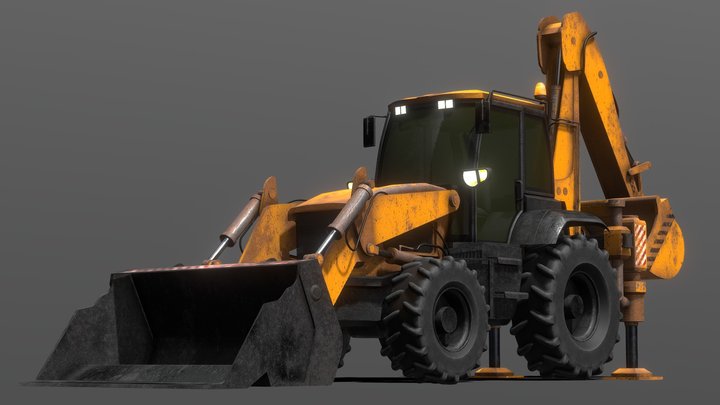 Front-loader 3D models - Sketchfab