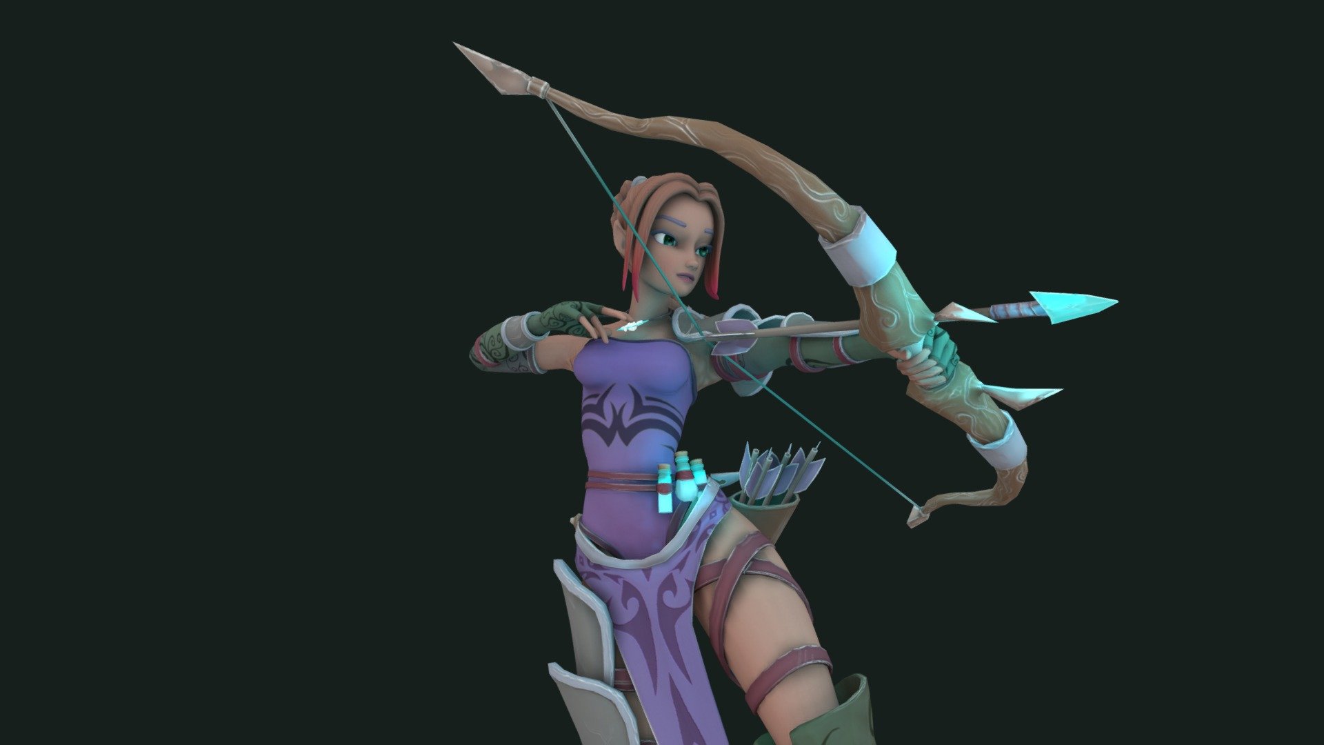 Archer - 3D model by djslavon13 [ee55e89] - Sketchfab