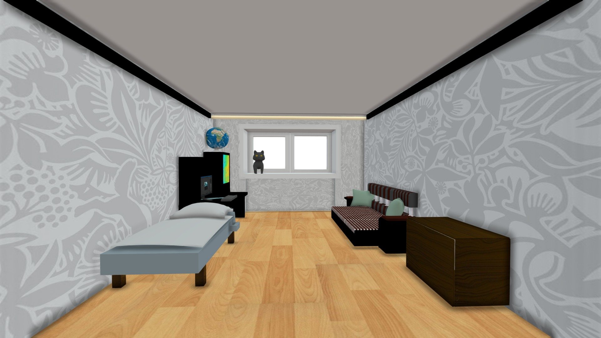 Room - Download Free 3D model by Dreira091 [ee5705b] - Sketchfab