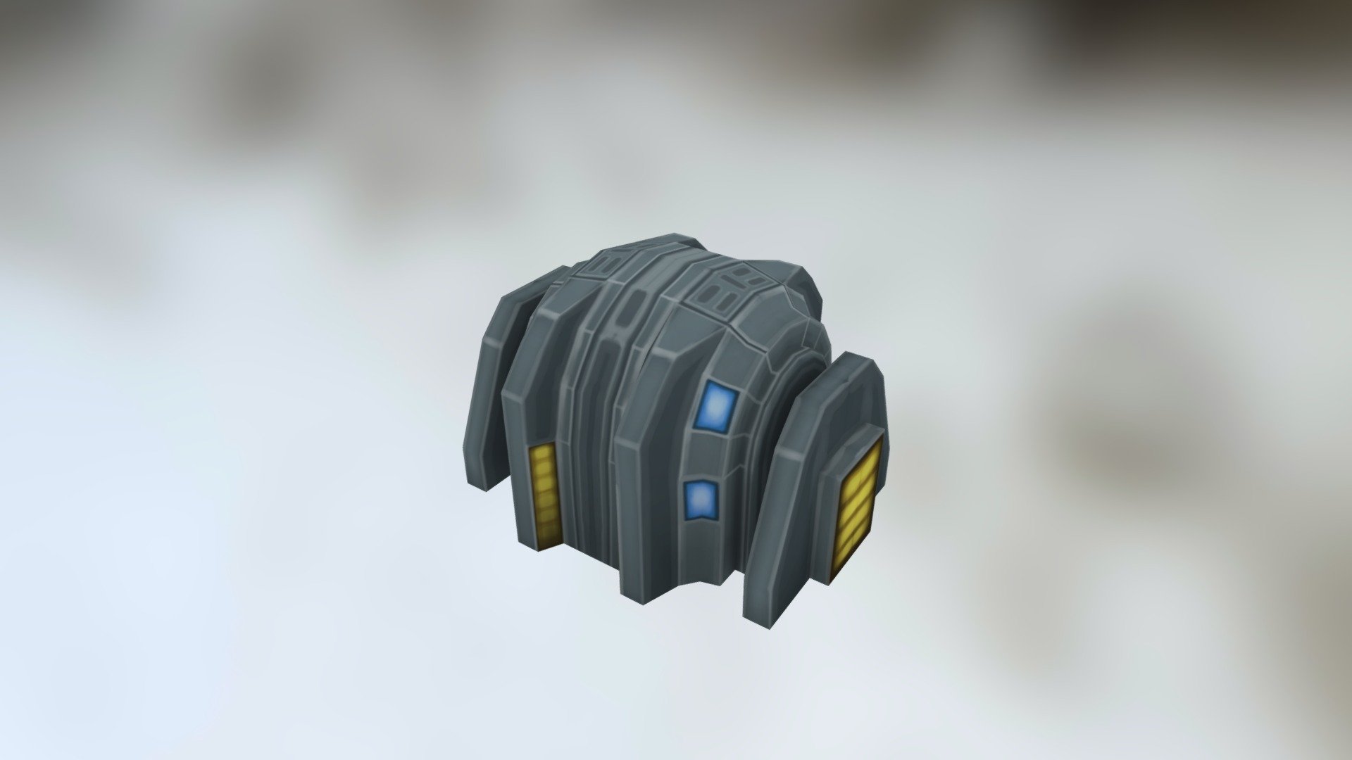 Shield Generator - Download Free 3D model by MMKH [ee57a0f] - Sketchfab