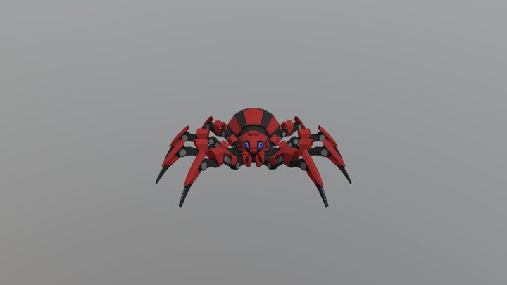 Robotic-spider 3D models - Sketchfab
