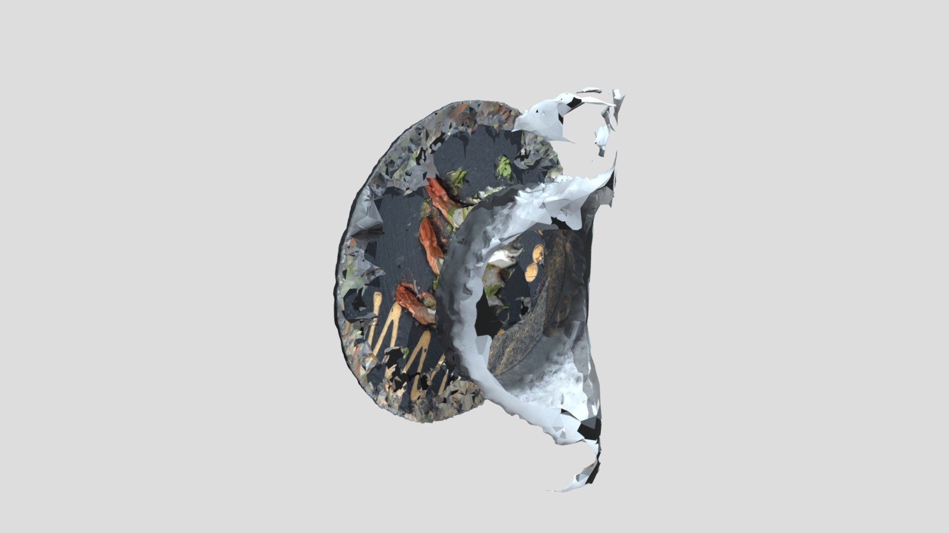 Sashimi gambero burrata - 3D model by filippo.cavallari99 [ee58ea0 ...