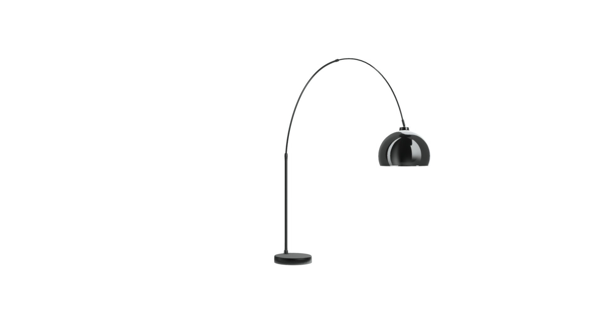 Large Bow Lamp, Black Nickle and Marble - Download Free 3D model by ...