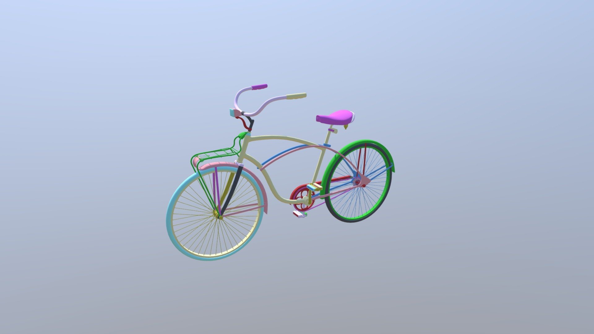 Bike - 3D model by kropion [ee59ded] - Sketchfab