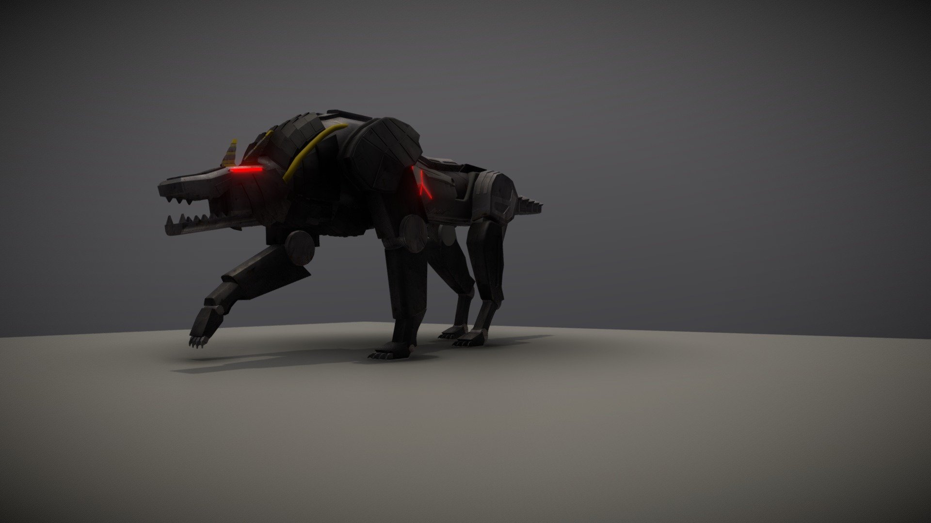 Robot Wolf - Download Free 3D model by Preview_Tempest [ee5b59b ...