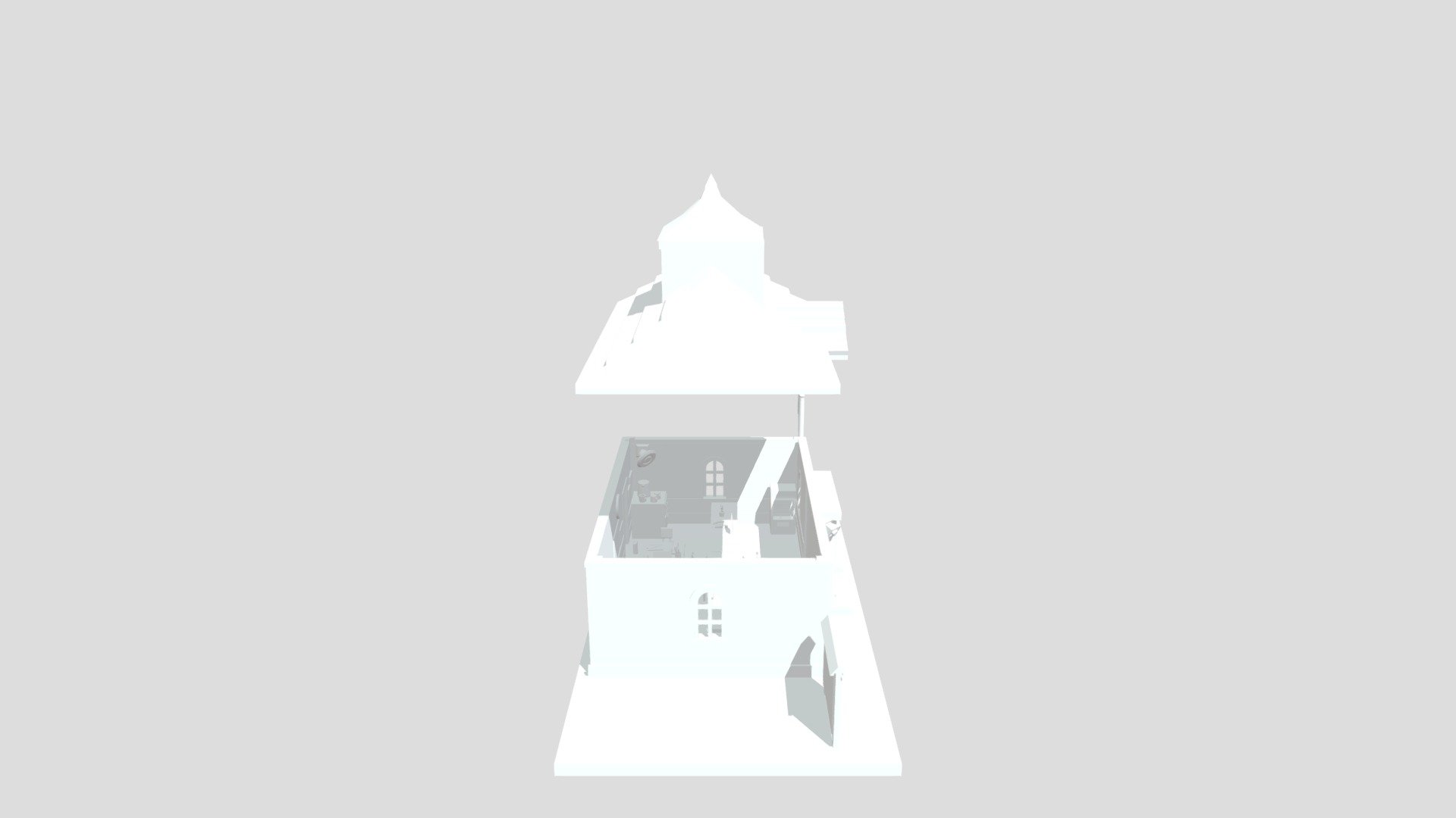 Animal Crossing - Town Hall - Download Free 3D model by anderson9527 ...