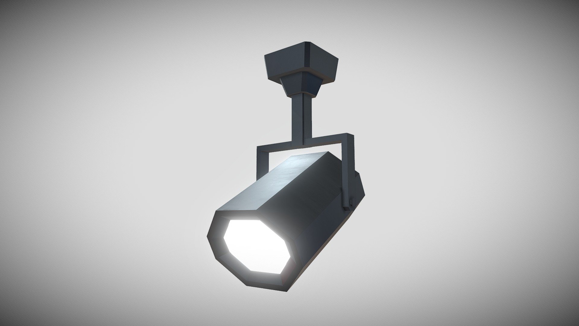 Simple Spotlight - Download Free 3D model by shortpaca [ee5cb9c ...