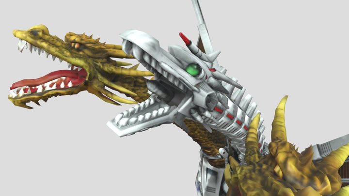 Mechagodzilla 3D models - Sketchfab
