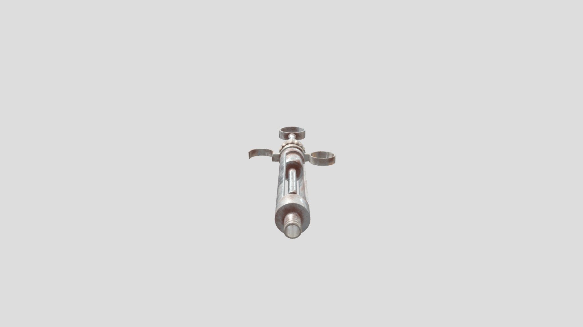 Rusty syringe - 3D model by ChristianR (@kristiansra) [ee5de30] - Sketchfab