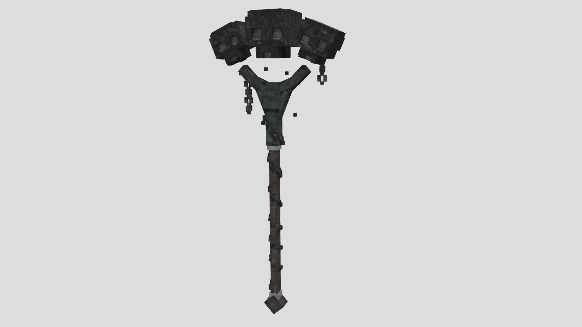 Wither staff - 3D model by john4er [ee5e5f8] - Sketchfab