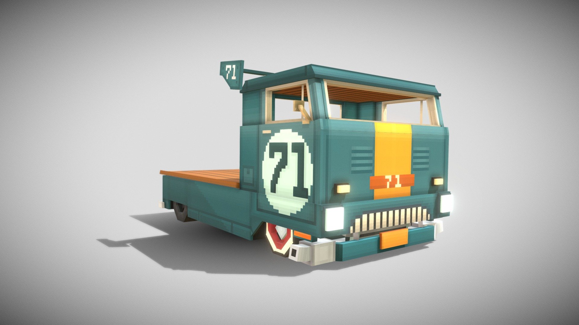 Car Transporter - 3D model by Jonny324 [ee5f20f] - Sketchfab