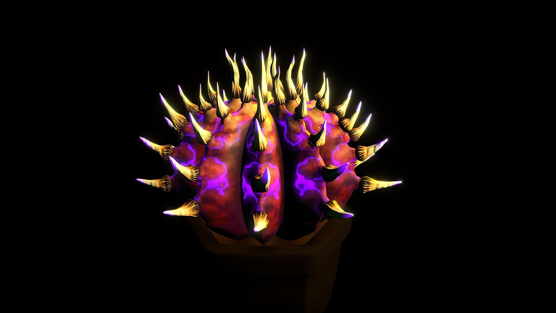 WIP: Cacti - 3D model by Adox (@adoxtnw) [ee5f784] - Sketchfab