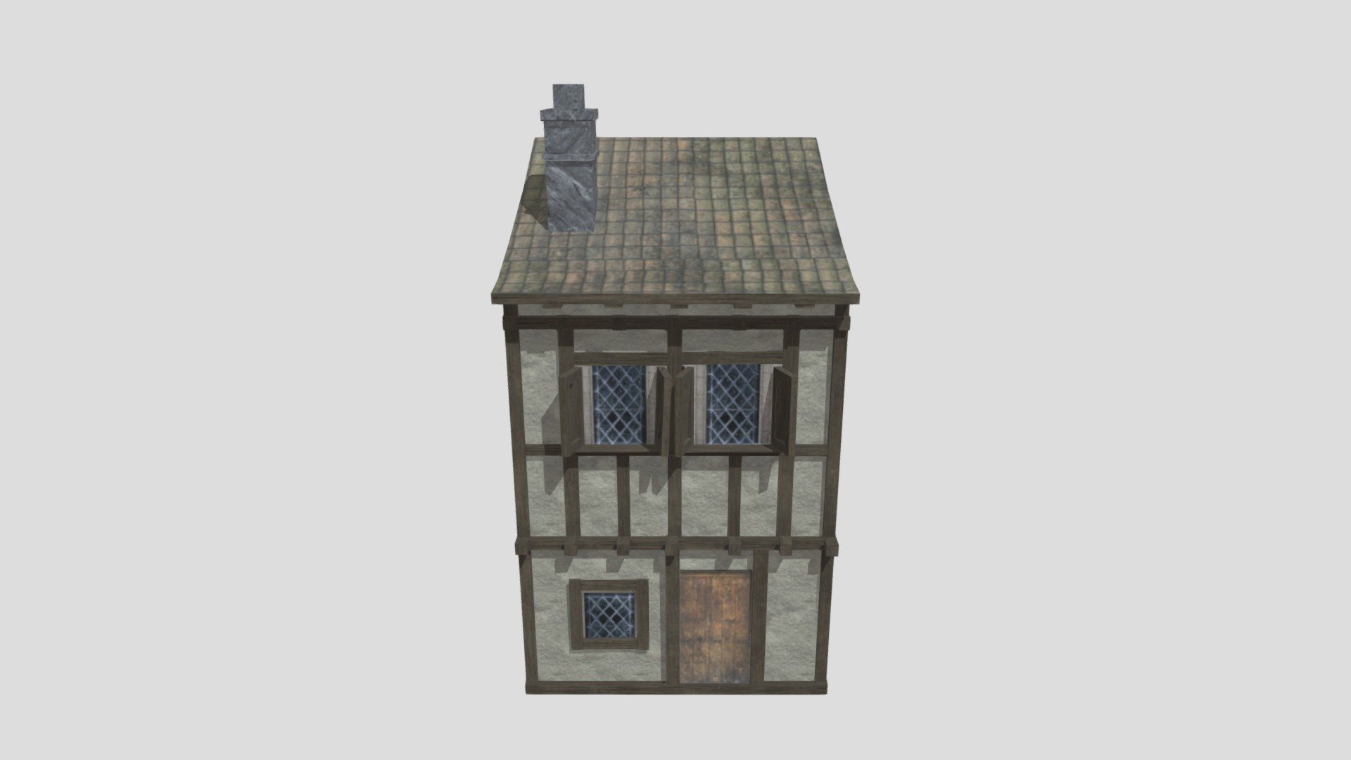 Medieval House - 3D model by thomaszugrav [ee5f78d] - Sketchfab