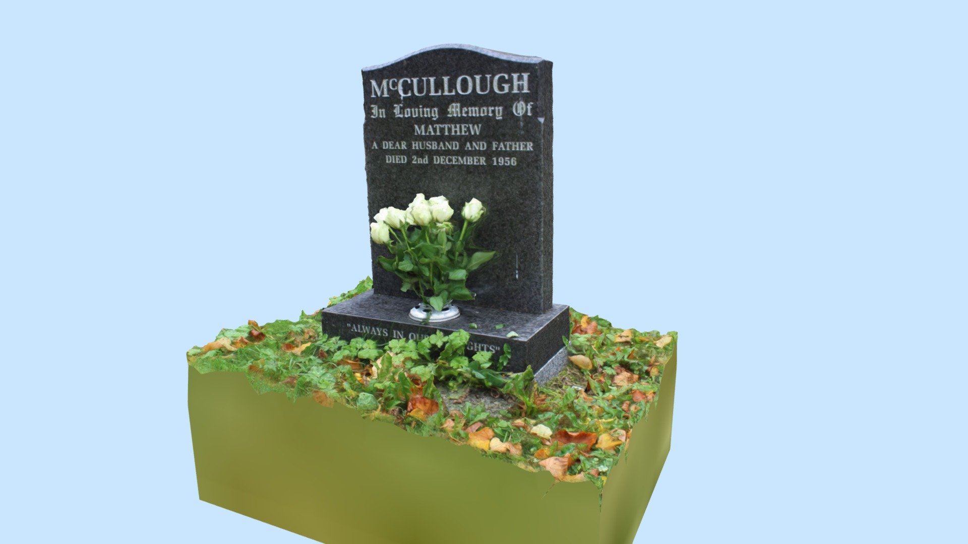 McCullough Family Plot - 3D model by Bob Currie (@mooreheadmodels ...