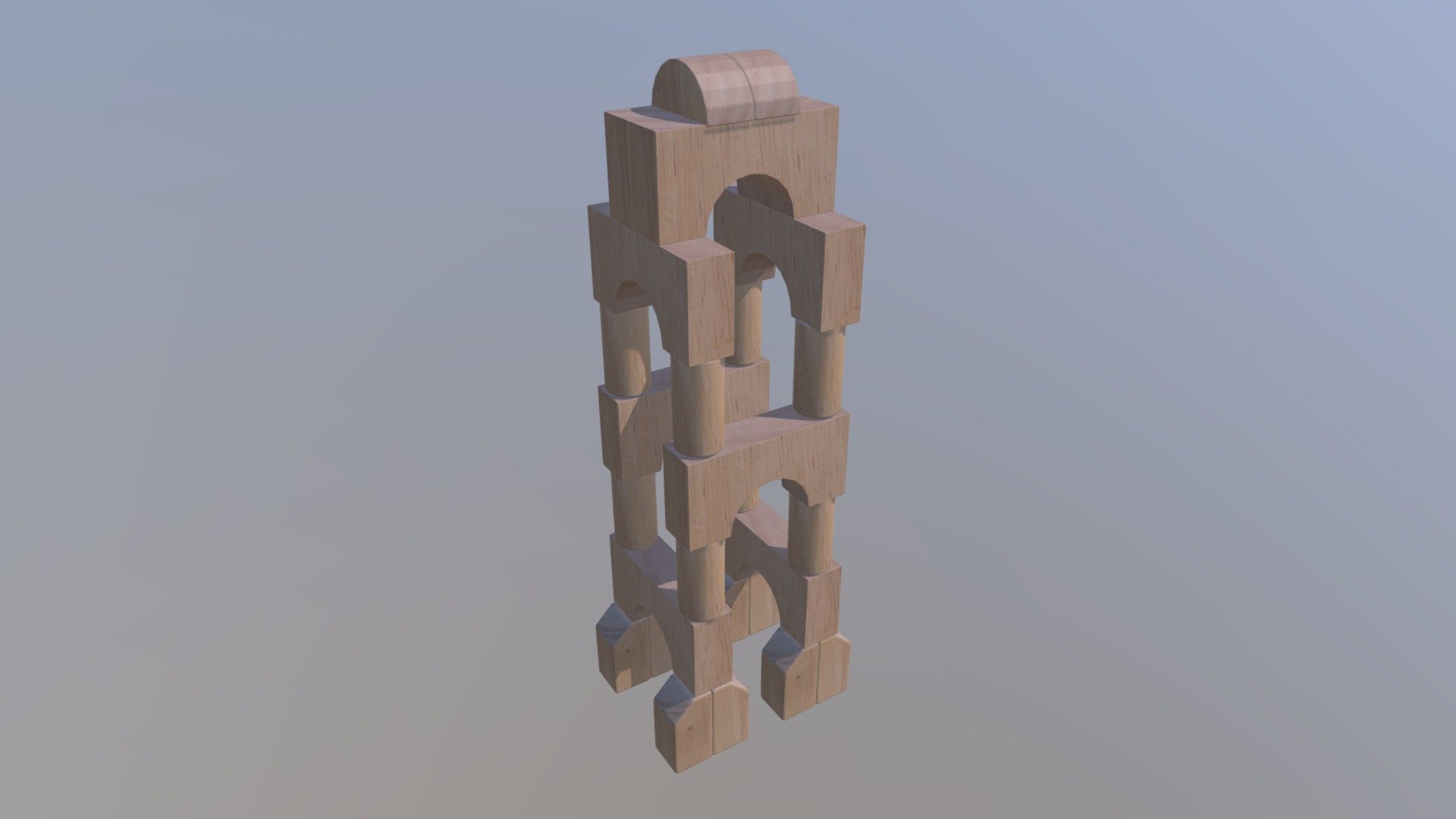Building Blocks - Set 02 - 3D model by Shayne Piskule (@spiskule ...