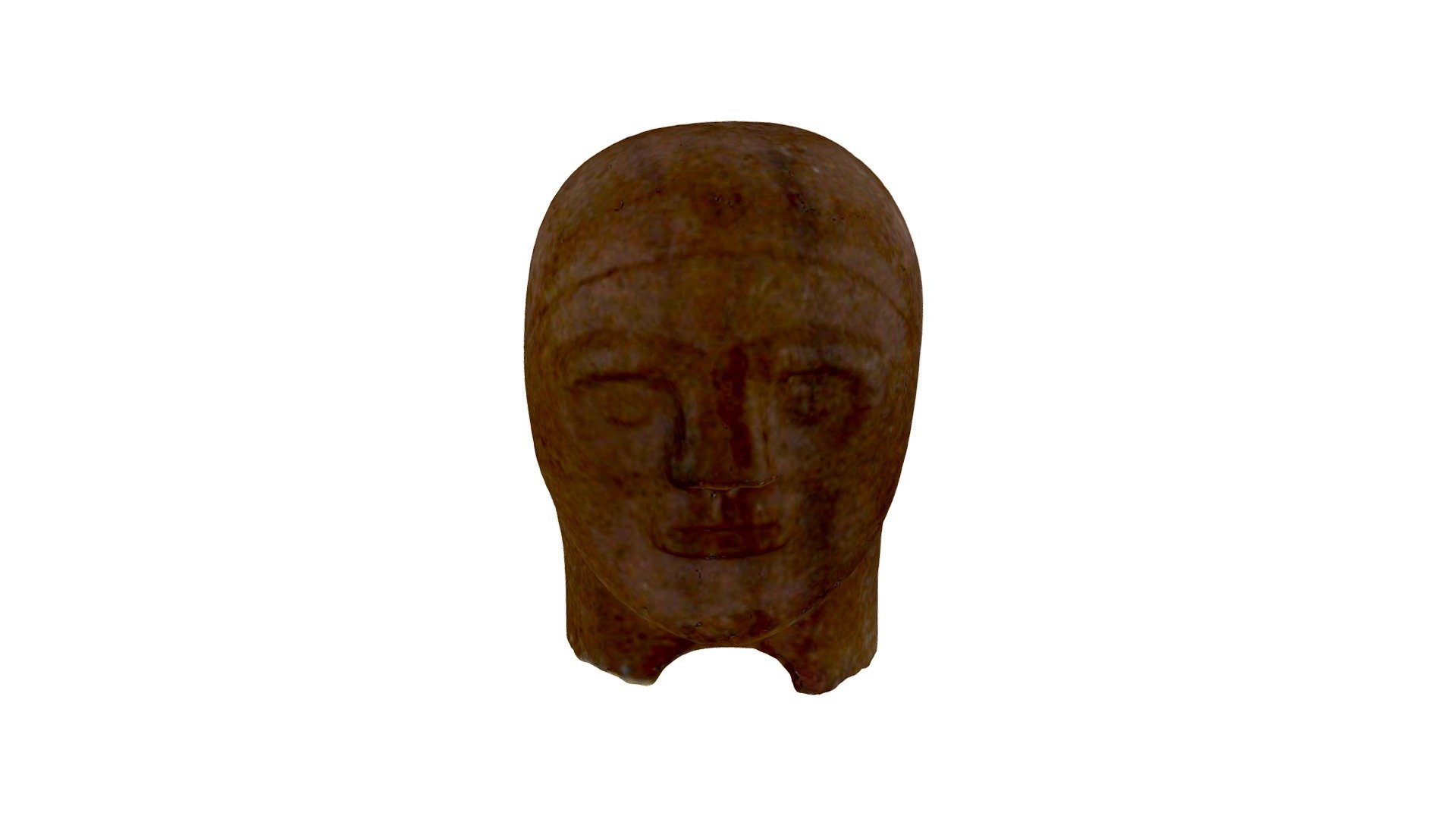 Stone head - 3D model by Margulan Institute of Archaeology (@margulan ...