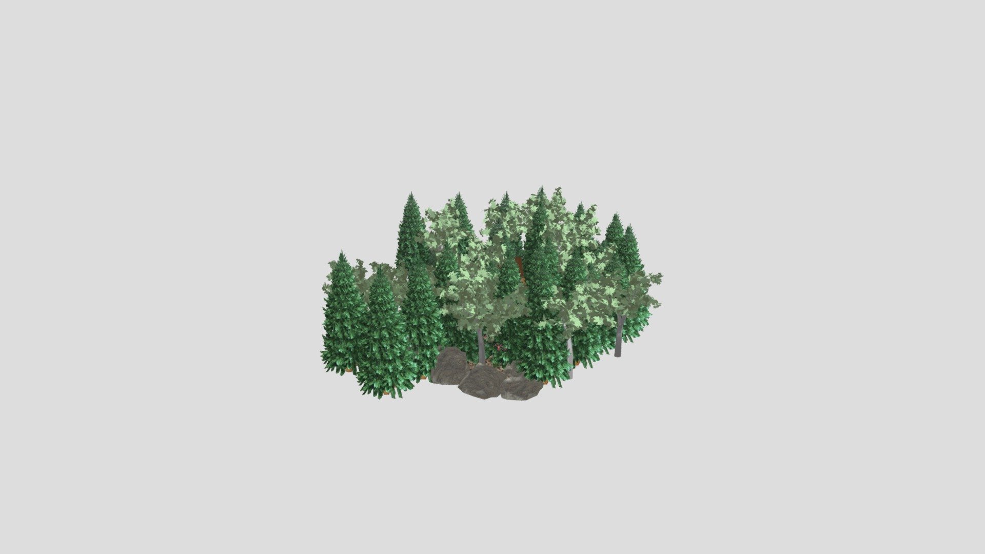 Forest - Download Free 3D model by Home Design 3D (@homedesign3d ...