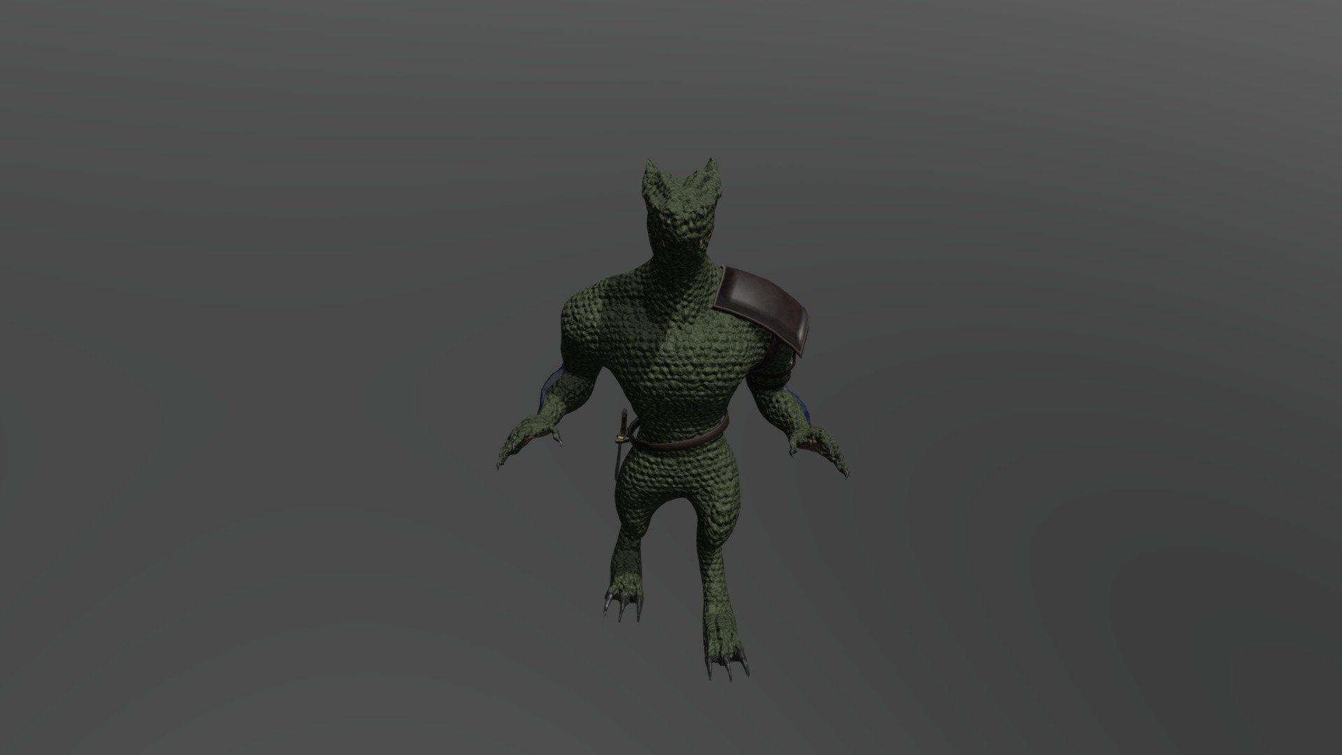 Lizardman - 3D model by NamelessReshi [ee6225a] - Sketchfab