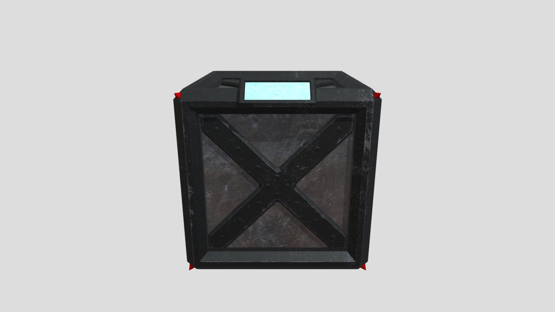Metal Crate - 3D model by starfluxgames [ee623b3] - Sketchfab