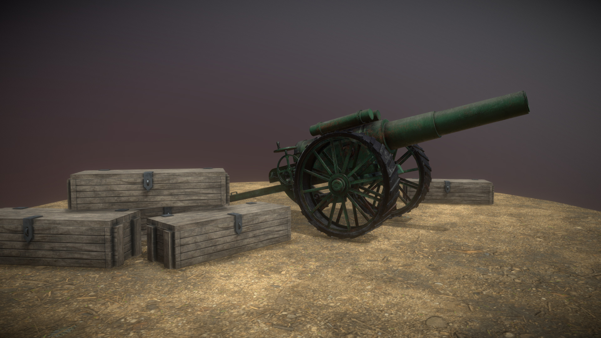 World War Canon - Buy Royalty Free 3D model by Kowalsky [ee63772 ...