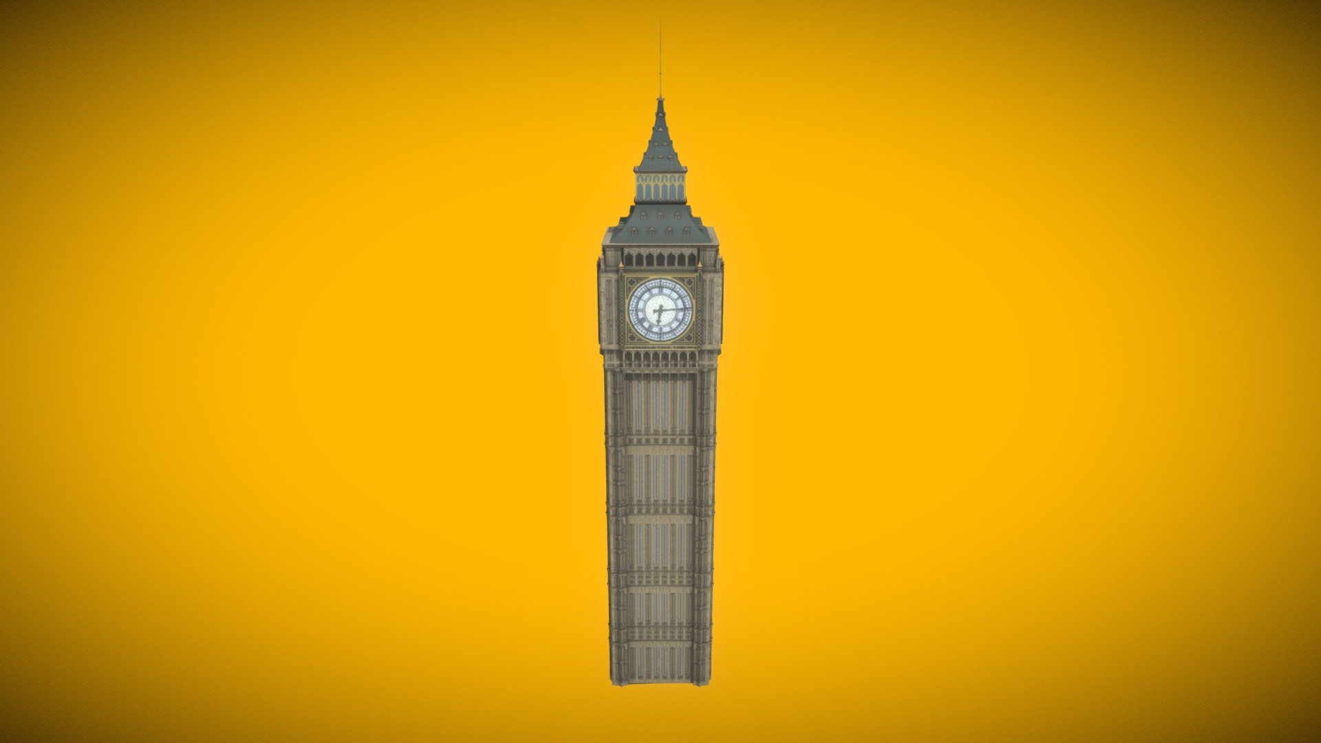 clock tower - Download Free 3D model by Clockman (1266shin) (@1266shin ...
