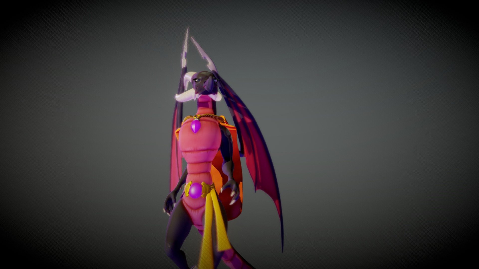 FAN- ART Reignited Trilogy ELDER Cynder - 3D model by hullalmiah ...