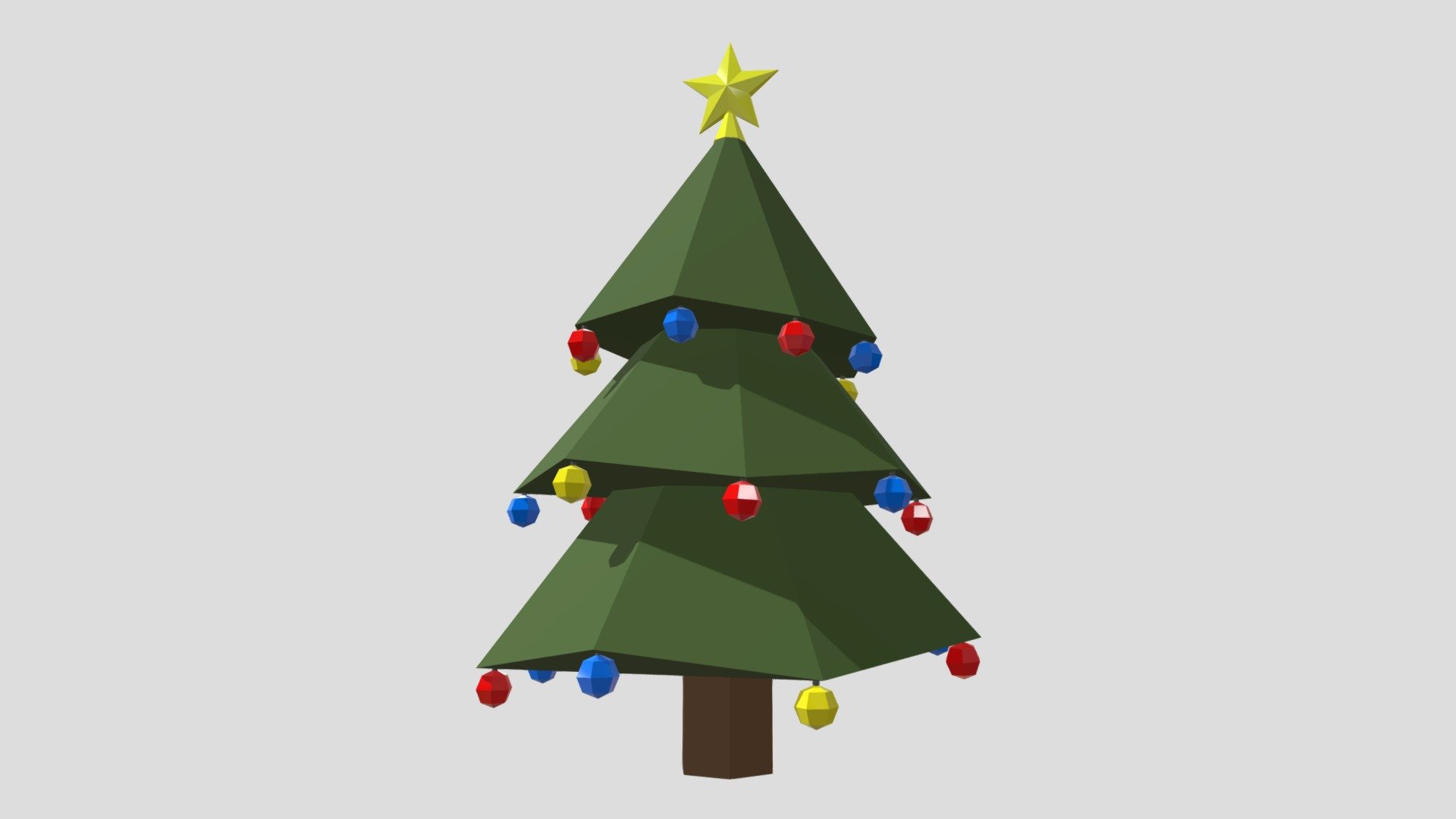 Christmas Tree - Download Free 3D model by Yurisaki3D [ee695ff] - Sketchfab