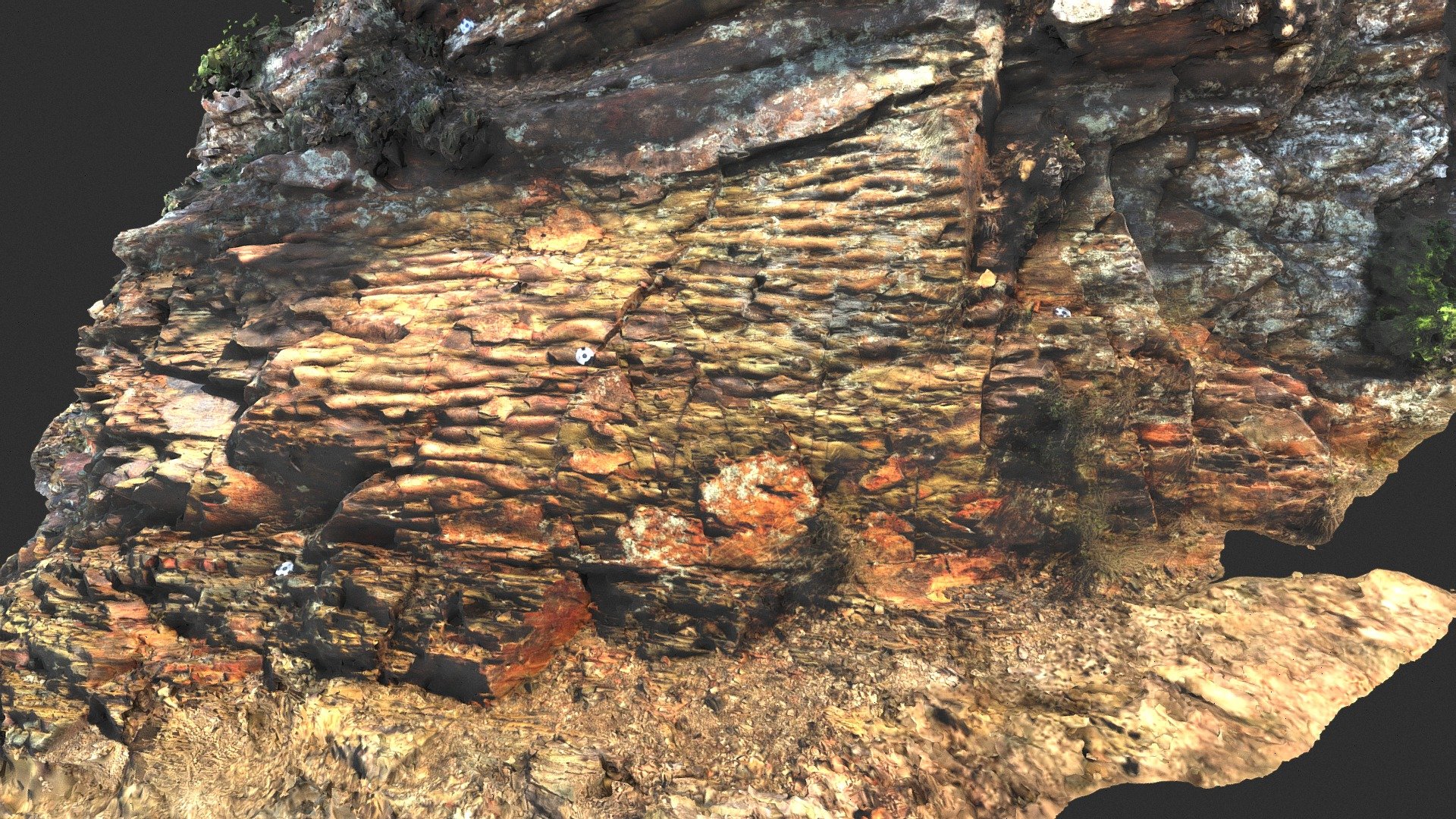 Barnhardt Canyon Outcrop 2 - 3D model by Amanda Hughes (@anhughes ...