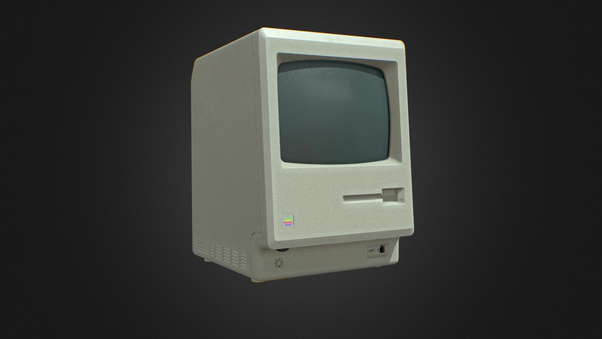 Macintosh 512K (1984) - 3D model by warfalker [ee740b7] - Sketchfab