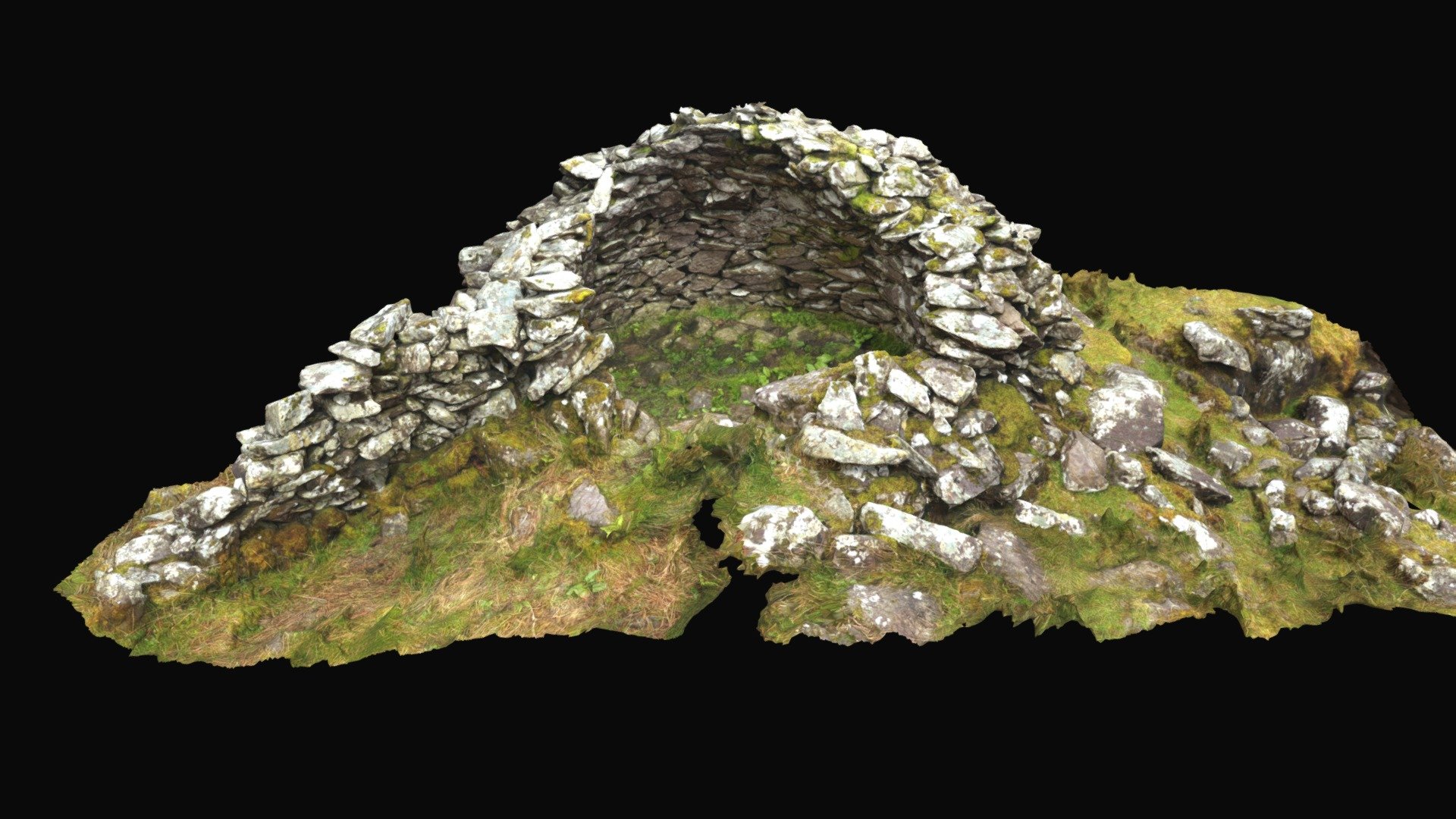 Cloichearaí (Clogharee) Clochán (KE043-047----) - Download Free 3D ...