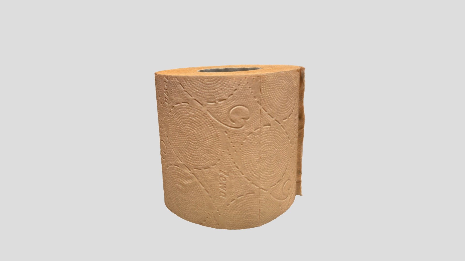 Toilet paper - 3D model by Aleksandrina.Pelypenko [ee74f1c] - Sketchfab