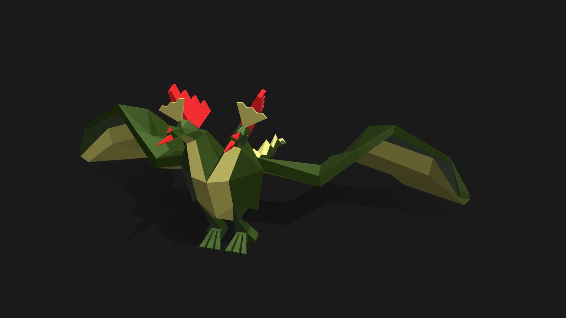 Chicken Dragon - 3D model by c0ntra5t (@c0ntr5t) [ee78f71] - Sketchfab