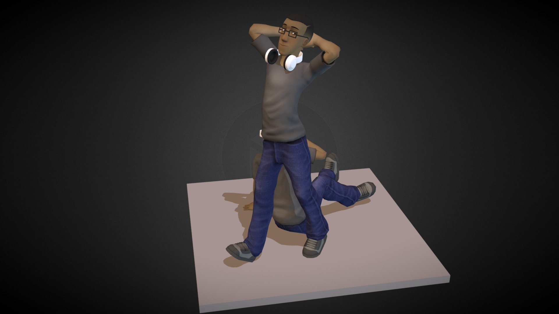 The Artist - 3D model by Justin T Phillips (@jtp360) [ee79792] - Sketchfab