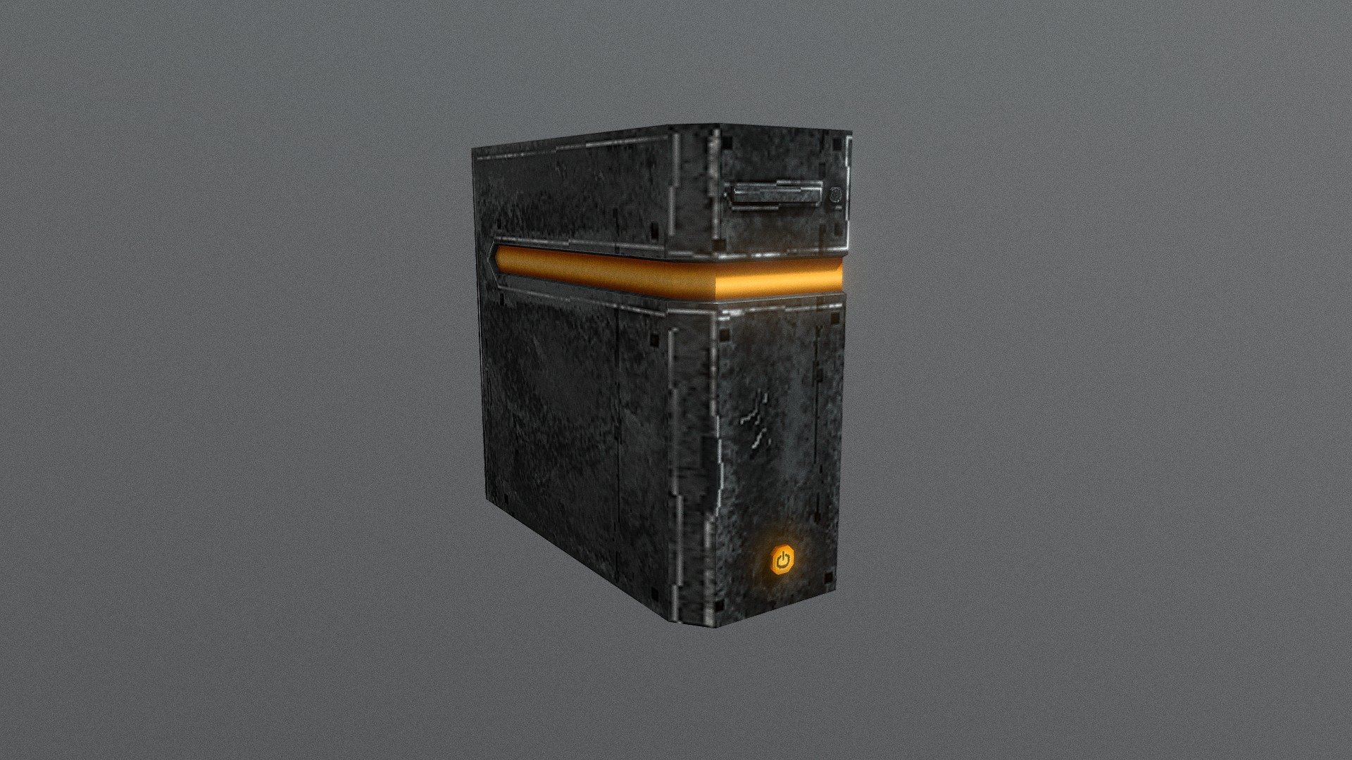 Trashed Computer - Household Props Challenge - 3D model by maxom ...