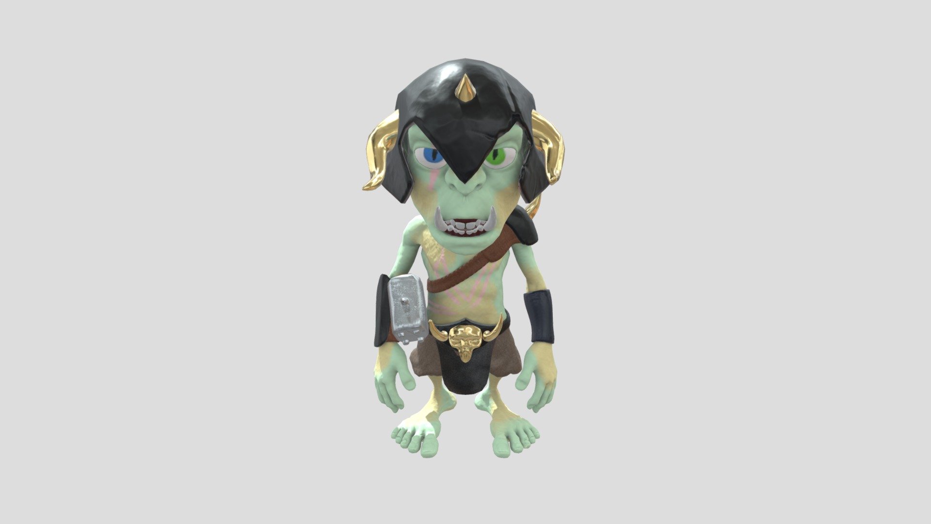Orc - 3D model by Ana_Luiza [ee79bc8] - Sketchfab