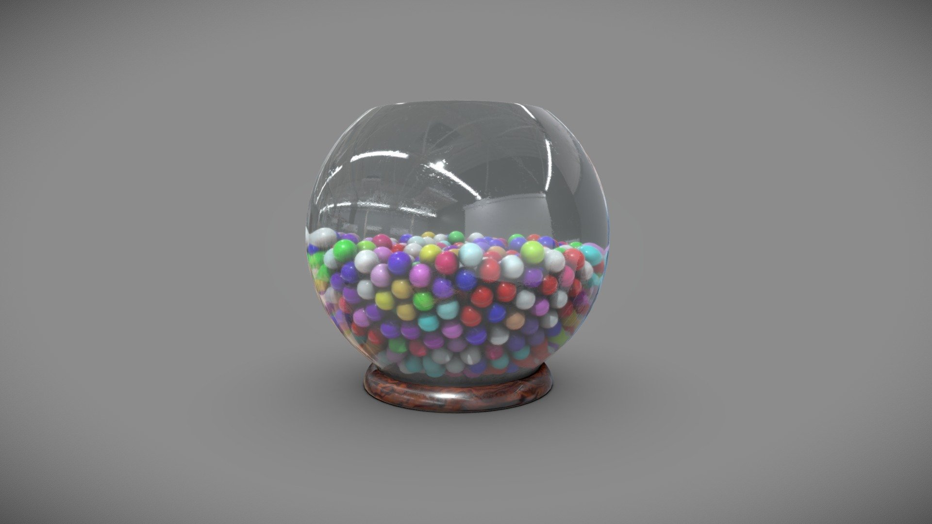 [Free] Ball of bubble gums - Download Free 3D model by hastpakes ...