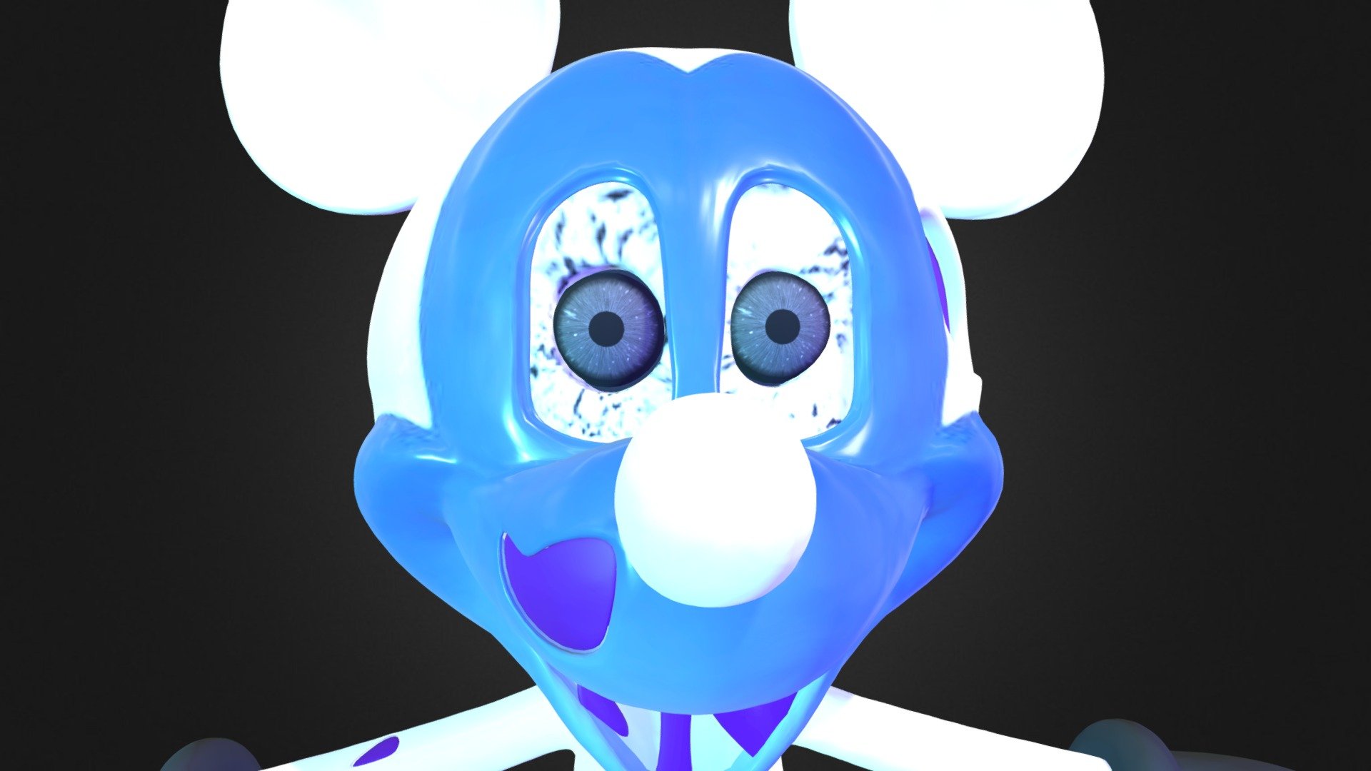 Inkblot Photo Negative Mickey - Download Free 3D model by Returned ...