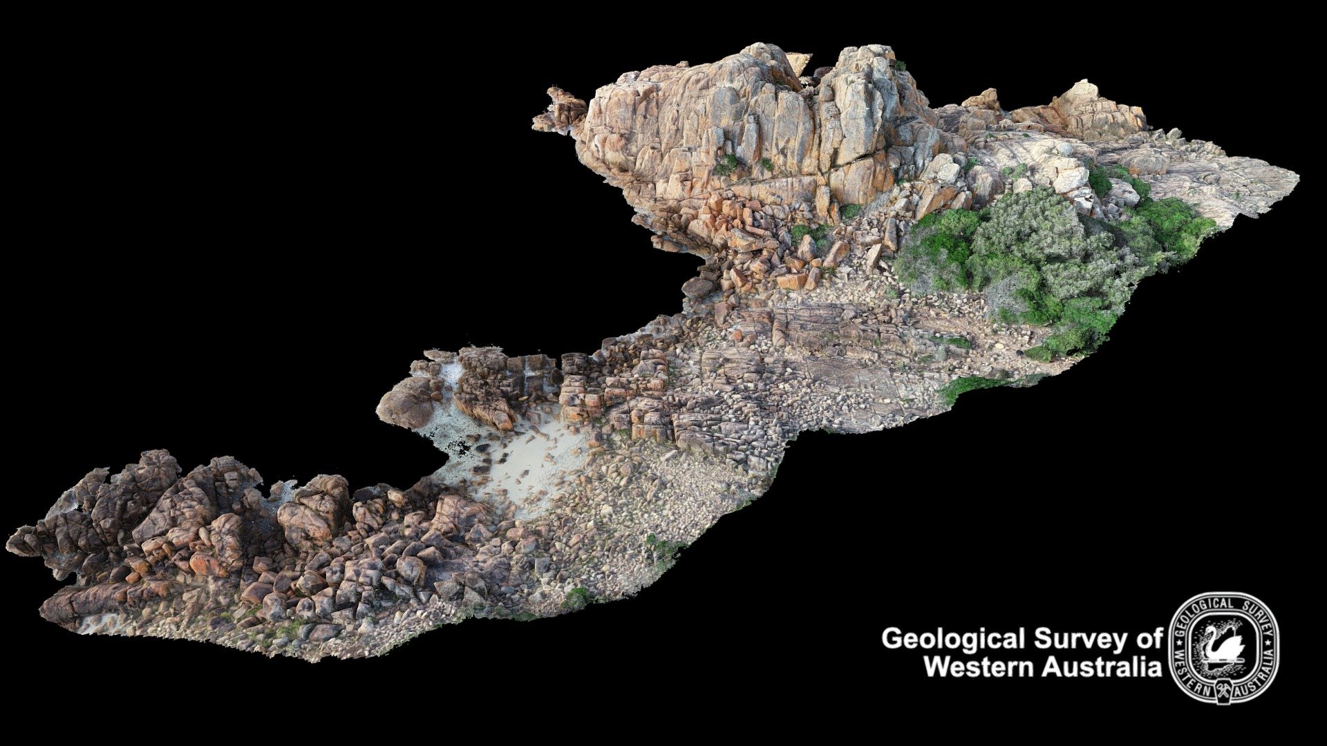Castle Rock - Leeuwin Inlier - Download Free 3D model by Geological ...