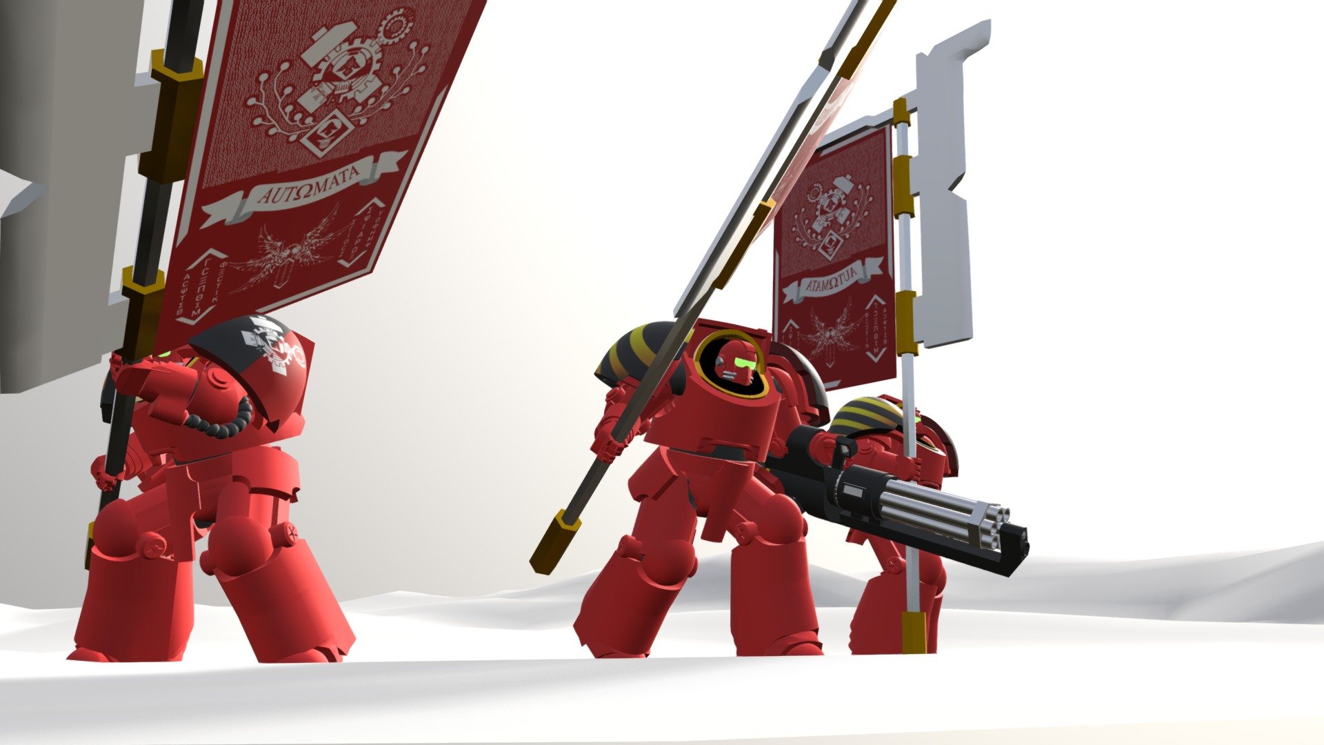Crucible Terminator Squadron - 3D model by Nova (@Astronova17) [ee7e1ba ...